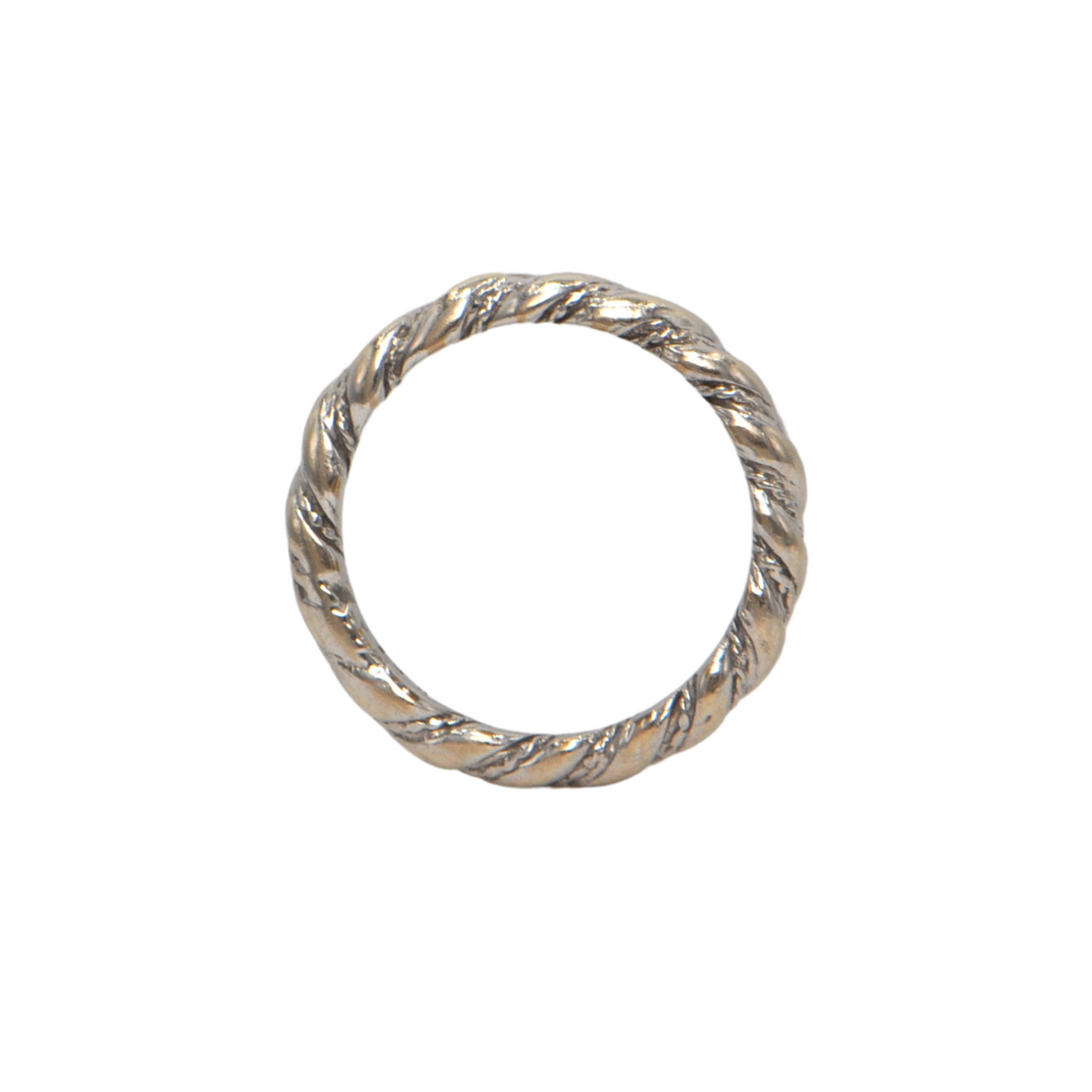 Vintage 14k Two-Toned Gold Twisted Cable Ring– Daisy Exclusive