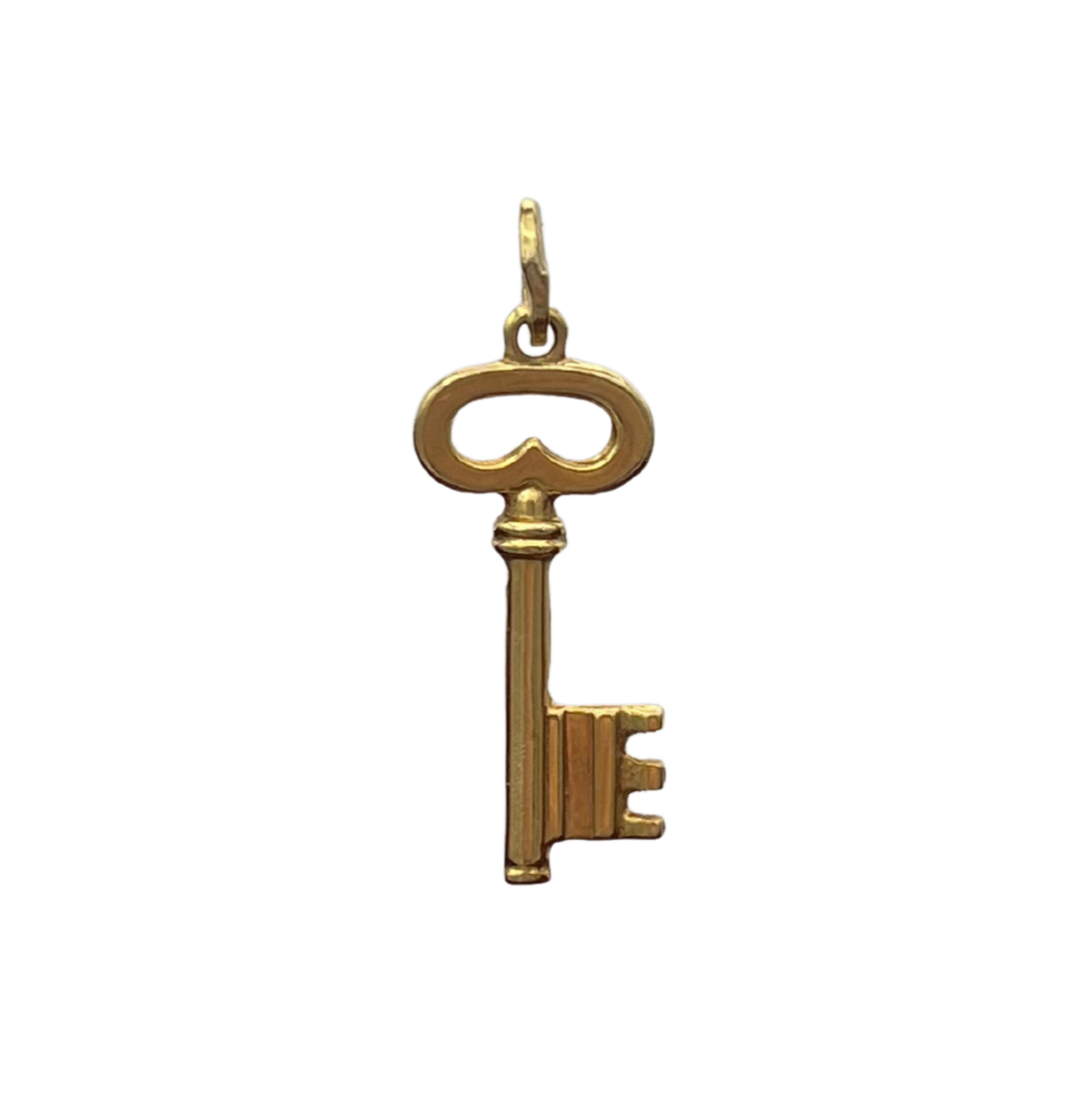Vintage 14k Gold Key Charm– Daisy Exclusive