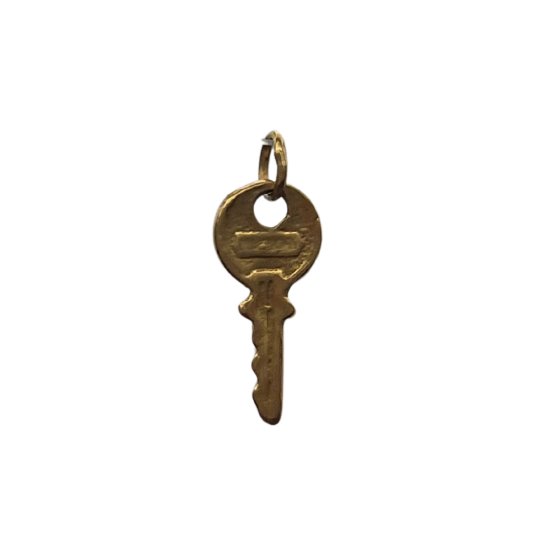 Vintage Mini 18k Yellow Gold Key Charm– Daisy Exclusive