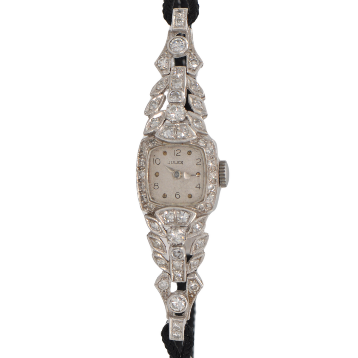 Antique Diamond Platinum Ladies Dinner Watch– Daisy Exclusive