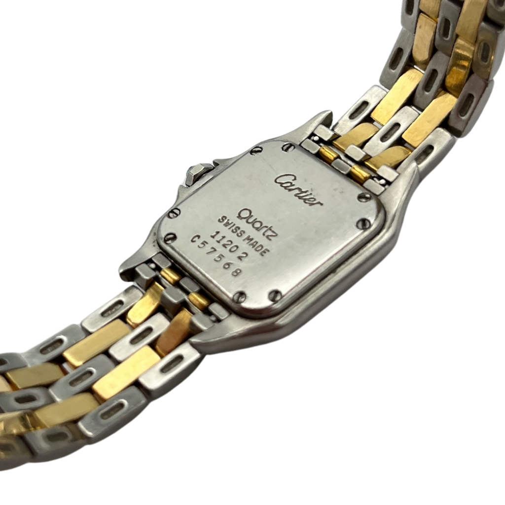 Vintage Cartier Panthère Steel and Gold Quartz Watch– Daisy Exclusive