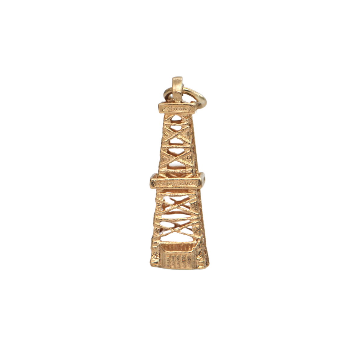 Vintage 14K Gold Oil Rig Charm– Daisy Exclusive