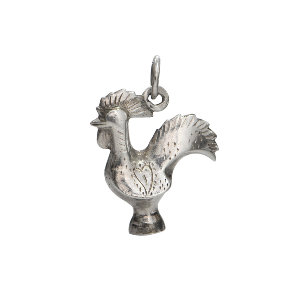 Vintage Sterling Silver Portuguese Rooster Charm – Daisy Exclusive