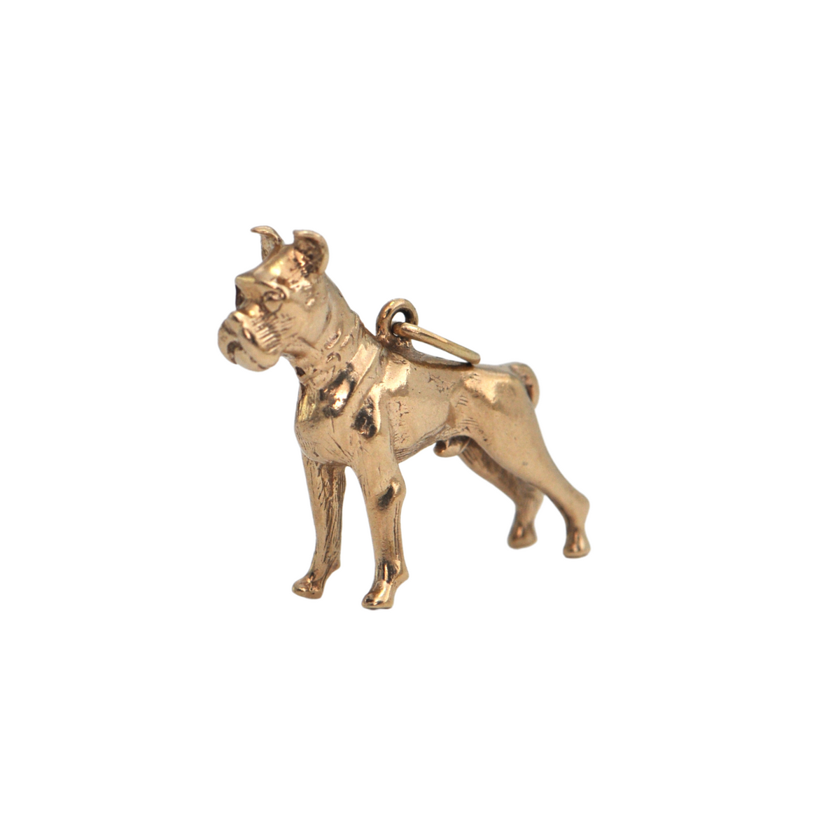 Vintage 10K Gold Boxer Charm– Daisy Exclusive