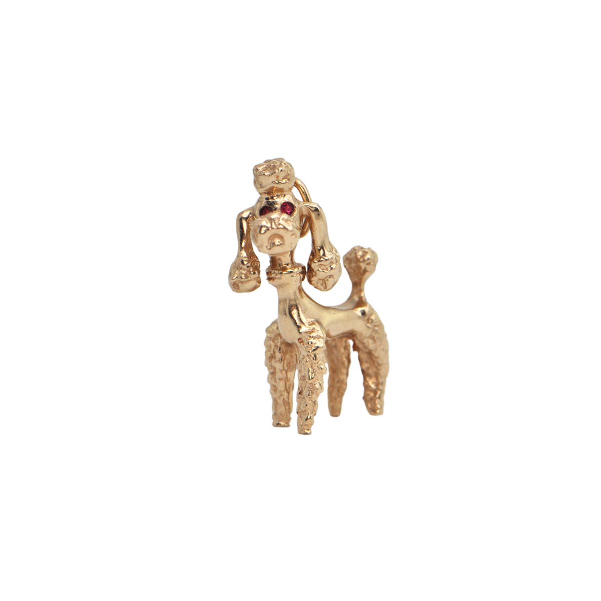 Vintage Large 14k Gold Poodle Charm– Daisy Exclusive