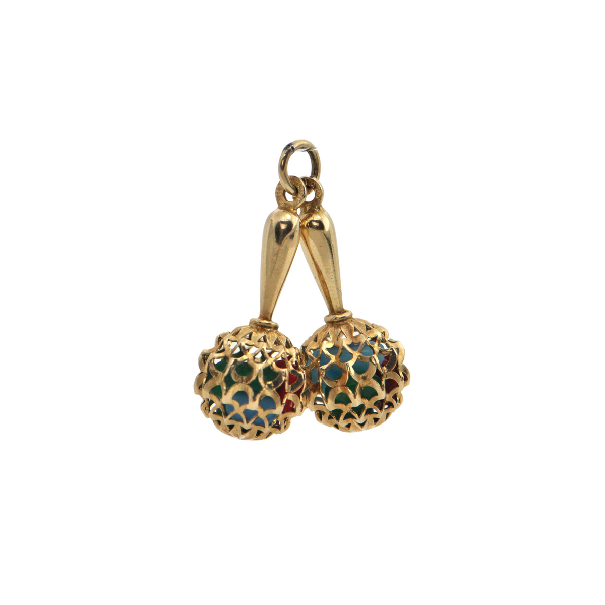 Vintage Italian 14k Gold Maracas Charm C.1950's– Daisy Exclusive