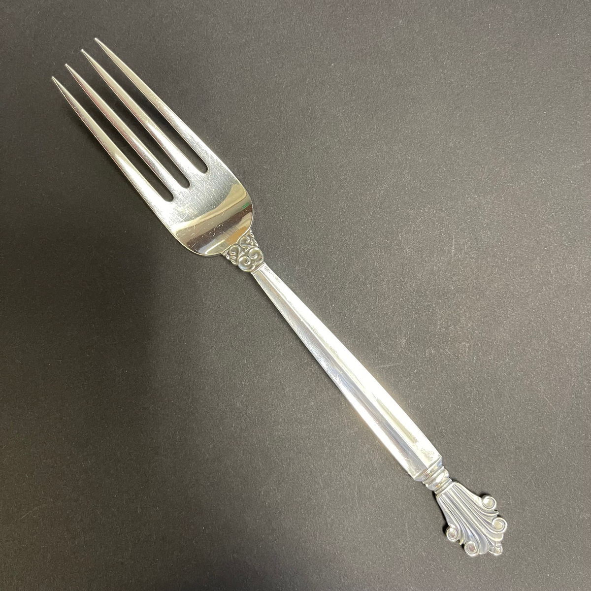 Georg Jensen Sterling Silver Acanthus Dinner Fork– Daisy Exclusive