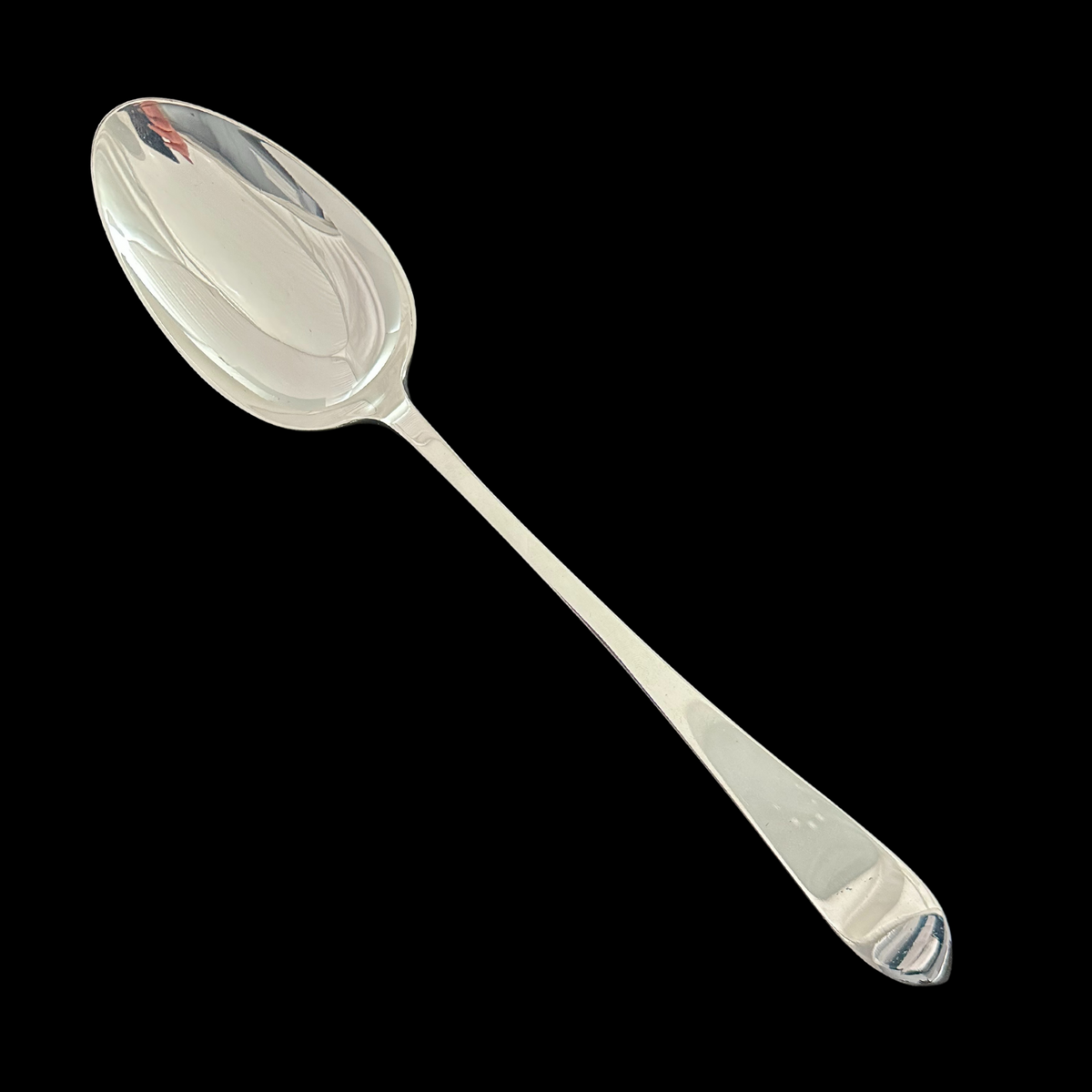 Estate Tiffany & Co. 'Faneuil' Pattern Sterling Large Serving Spoon ...