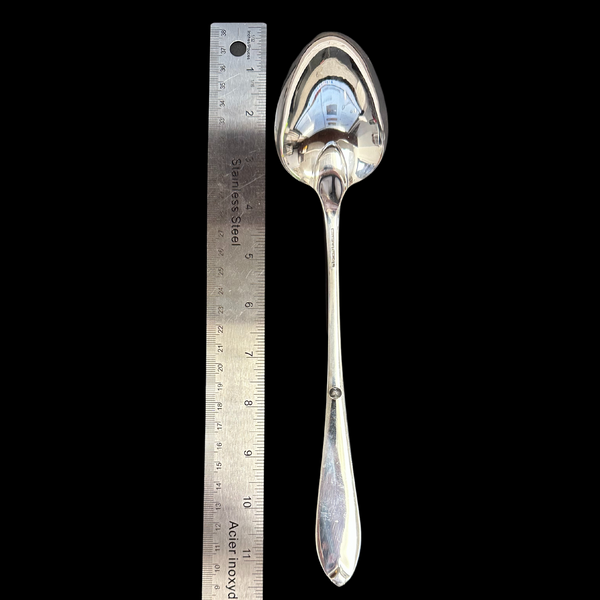 Estate Tiffany & Co. 'Faneuil' Pattern Sterling Large Serving Spoon ...